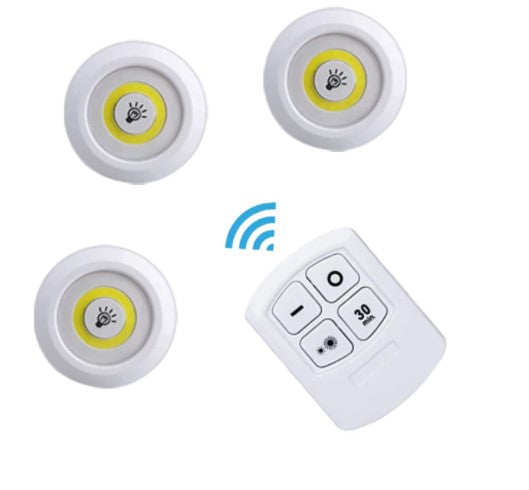 Ultra bright LED Loft Lights - No Wires! No Screws! Fits in Seconds ...