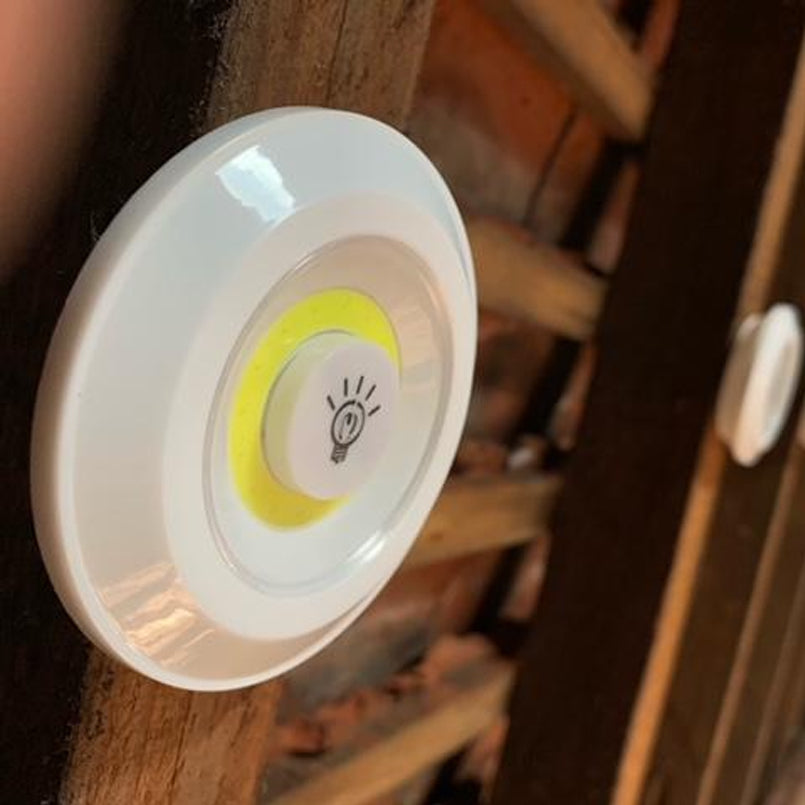 Ultra bright LED Loft Lights - No Wires! No Screws! Fits in Seconds ...